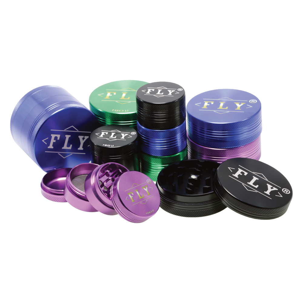 FLY - Grinder 2 delt 63mm - Cigaretpapir.dk